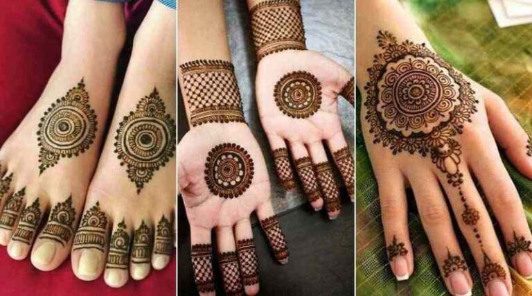 Circle Mehndi Design: Top 25 Easy Round Mehndi Designs 2023